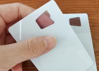 China Printable Polycarbonate ID Card 85.5x54x0.76mm Glossy PC Material Hologram Photo Card for sale