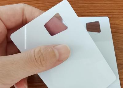 China Printable Polycarbonate ID Card 85.5x54x0.76mm Glossy PC Material Hologram Photo Card for sale