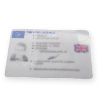 China Printable Polycarbonate PC Material Blank ID Card White With UV Ink Cli Mli for sale