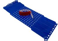 China Soft PVC RFID Wristband 13.56MHz Waterproof Disposable for Waterpark Access Control for sale