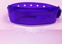 China Custom Printing RFID PVC Wristband 13.56MHz One Time Use Hospital Patient ID Wristband for sale