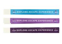 China Custom RFID Tyvek Wristband 2.5cm Wide Waterproof One Time Use Paper Wristband for Events for sale