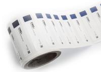 China UHF RFID Windshield Label Tag 860-960MHz 1-10m Long Range for Car Parking System for sale