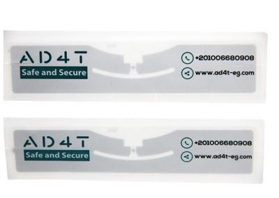 China UHF 860-960MHz RFID Windshield Tag Anti-Shedding High Temperature Resistance 100x38mm for sale