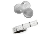 China Coated RFID Sticker Roll NFC 30mm MIFARE Classic 1K Fudan F08 Label 13.56MHz for sale