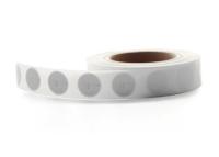 China Custom Printed RFID Sticker Tags Fudan F08 13.56MHz Circular Label 25mm for sale