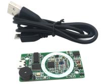 China 39*19mm Dual Frequency RFID Reader for Automation Simulation at 1-8cm Reading Distance for sale