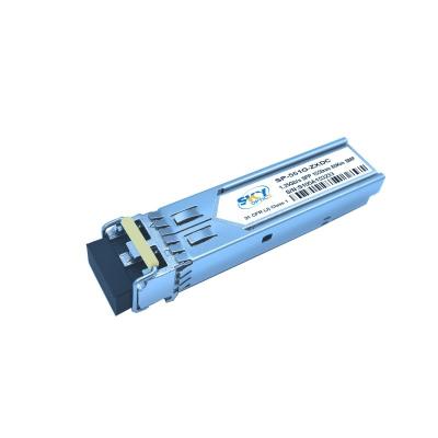 China 1000BASE-ZX Single Mode SFP Optical Module 1.25G Up To 80km Distance for sale