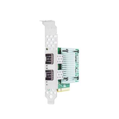China Dual Port 10G SFP+ PCIe Fiber NIC Cards Intel X710 Low Profile 10GbE Fiber / DAC DPDK Support for sale