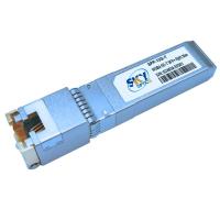 China 10GBASE-T SFP+ Copper Transceiver Module 10Gb/s Data Links 3.3V Power Supply for sale
