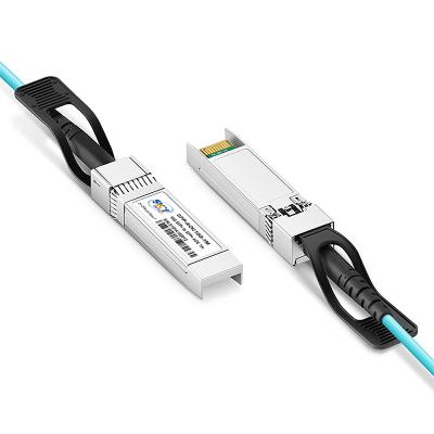 China 10G SFP+ To SFP+ Active Optical Cables For 8G / 4G / 2G / 1G Fiber Channel Application for sale