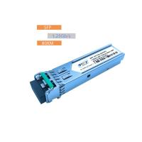 China 1.25G 1000BASE-ZX SFP Optical Module 80KM Dual LC SFP Transceiver For Data Transfer for sale