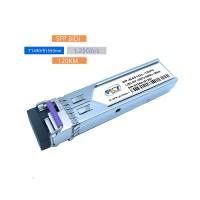 China 120km SFP Optical Module 1.25Gbs Bidi SFP Transceiver Single LC SFP Footprint for sale