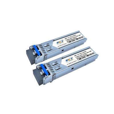 China 1000BASE-LX 1.25G SFP Optical Transceiver Module For SMF With 1310nm Wavelength for sale