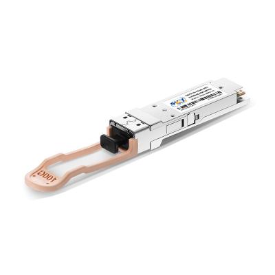China Multi Mode Fiber Type QSFP28 100Gbase SR4 Optic Transceiver 100Gbs With MPO Connector for sale