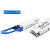 China QSFP28 100G Optical Module LR4 10km Transmission Distance On SMF 3.3V Power Supply for sale