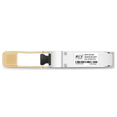 China Short Range 40G Optical Module 850nm Data Rate 40Gbps 10.3125Gb/s Data Rate Per Channel for sale