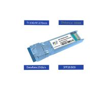 China 300m Reach 25G SFP28 Transceiver BiDi Single Mode Fiber Optic Transceiver 1330nm for sale