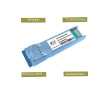 China 25G SFP28 SMF BIDI Optical Module For 20Km Distance 1270nm / 1330nm for sale