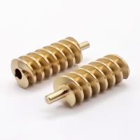 China Head Number 2 Worm Shaft And Worm Gear featuring Thread 3 and Low Noise Operation suitable for Precision Machinery for sale