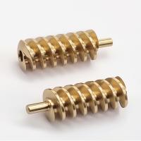 China Head Number 2 Worm Shaft And Worm Gear featuring Thread 3 and Low Noise Operation suitable for Precision Machinery for sale