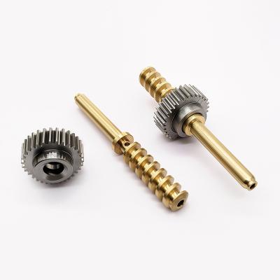 China Alloy Steel Worm Shaft And Worm Gear Featuring Oil Bath Lubrication Type and Low Maintenance Ideal for Power Transmission Systems for sale