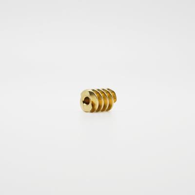 China Wide Temperature Worm Shaft and Gear for -20°C to 120°C Industrial Applications for sale