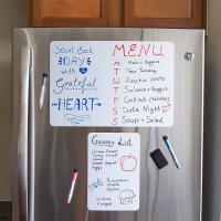 China Soft Whiteboard Magnetic Monthly Calendar For Fridge Removable Reusable for sale