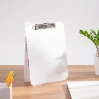 China ODM White Nursing Hospital Office Clipboards 22.5*31.5cm Writing Clip Board for sale