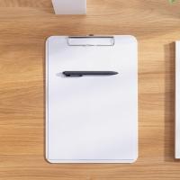 China ODM White Nursing Hospital Office Clipboards 22.5*31.5cm Writing Clip Board for sale