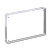 China Acrylic Magnetic Photo Frames 10*15*1.6cm Double Sided Tabletop Picture Frames for sale