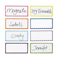 China Printable Reusable Magnetic Dry Erase Labels Removable Whiteboard Label Magnets for sale