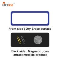 China Printable Reusable Magnetic Dry Erase Labels Removable Whiteboard Label Magnets for sale