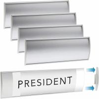 China ODM Door Sign Holder Wall Mounted Name Plate Holder Rustproof for sale