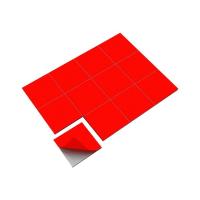 China Mini Round Shape Diy Magnetic Sheet Glue Dot Self Adhesive Magnet Dots for sale