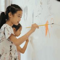 China Water Based Dry Erase Whiteboard Paint Coating Erasable Writable for sale