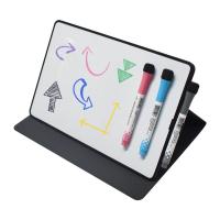 China Desktop Magnetic Whiteboard Dry Erase Lapboard Erasable Writing Board With Marker for sale