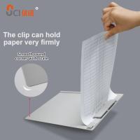 China UCI Magnetic Plastic Clipboard With Pen Holder A4 Writable MCB1912-P for sale