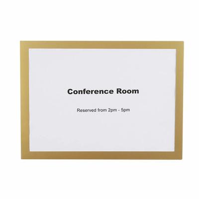 China Whiteboard Cabinet Magnetic A4 Display Frames With Wide Frame for sale