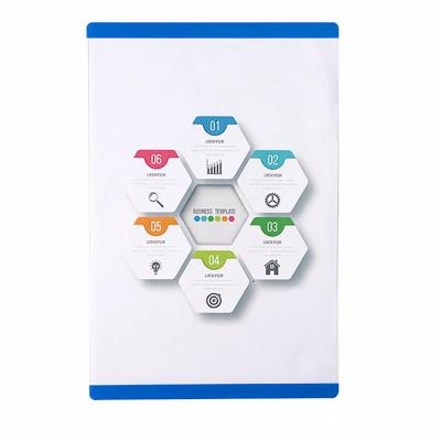 China UCI A3 Removable Document Holder Colorful File Display Frame RFW1903 for sale