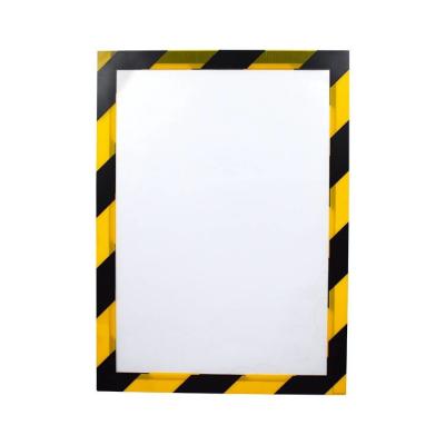 China A5 A6 Adhesive Backed Document Holder Right Angle Frame RFW1907 for sale