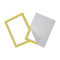 China Self Adhesive Removable File Frame A4 Direct Writing File Frame ODM for sale