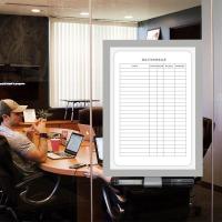 China Self Adhesive Removable File Frame A4 Direct Writing File Frame ODM for sale