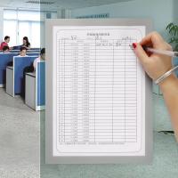 China Self Adhesive Removable File Frame A4 Direct Writing File Frame ODM for sale