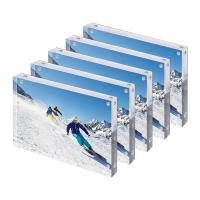 China ODM Clear Acrylic Magnetic Picture Frames Holder A5 for sale