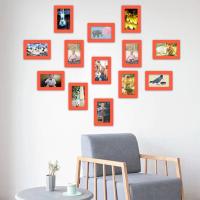 China Office Magnetic Photo Frames Document Holder Colorful PVC Picture Frame for sale