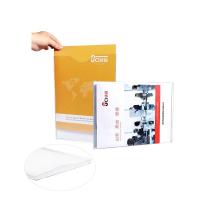 China Vertical Horizontal Magnetic Document Holder Pvc Laminated Box File Screen Printing for sale