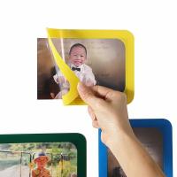 China Removable A6 A5 Peel And Stick Photo Frames For Smooth Surface RPF01 for sale