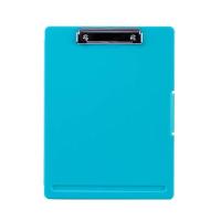 China Multifunction SGS Office Clipboards Custom Colored Plastic Clipboard White Red Blue for sale