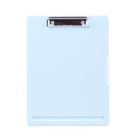 China Multifunction SGS Office Clipboards Custom Colored Plastic Clipboard White Red Blue for sale